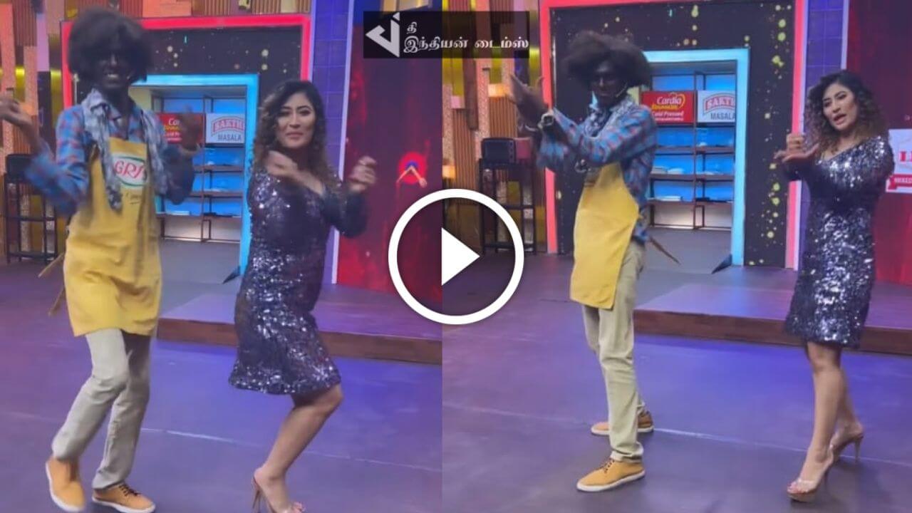 SAMANTHA-வாக மாறிய CWC SUNITHA...DIPPAM DAPPAM பாடலுக்கு KPY BALA உடன் ...